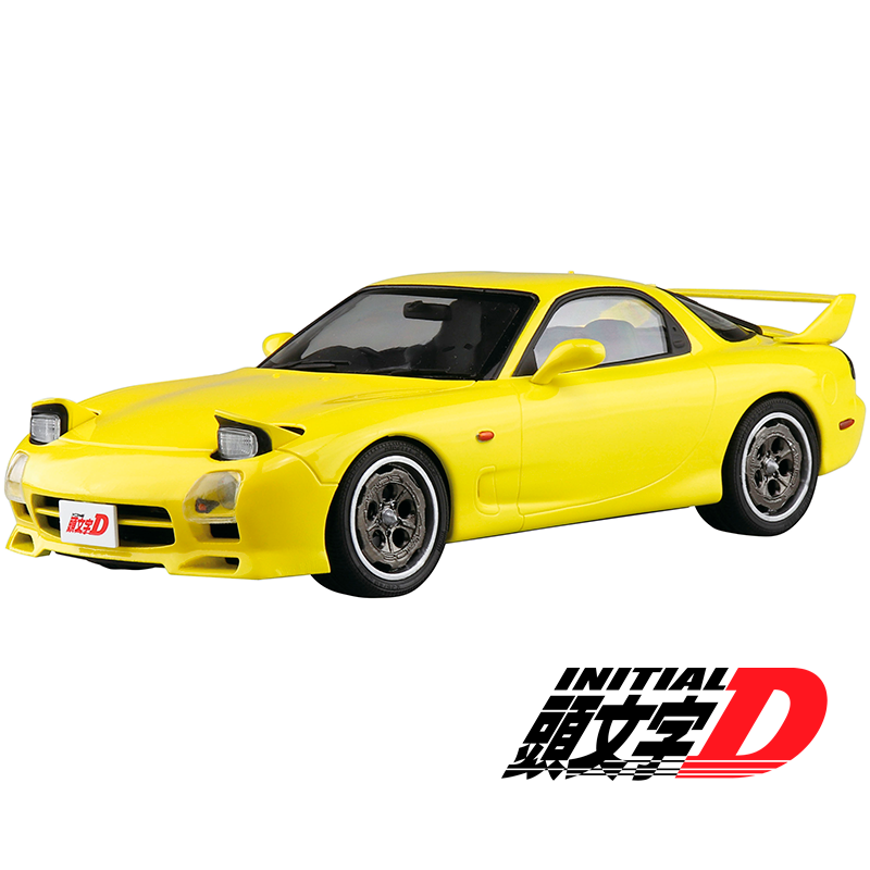 Aoshima Initial D Keisuke Takahashi's FD3S RX-7 (SSR Battle) Model Kit Escala 1/24