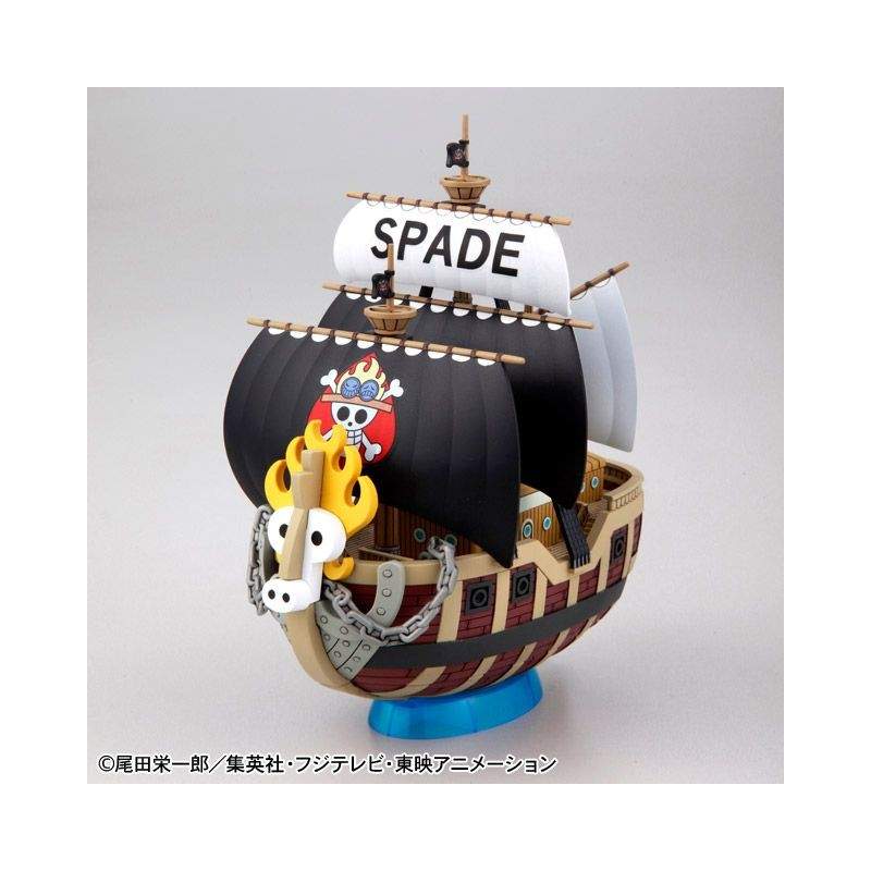 Bandai Model Kit One Piece Grand Ship Collection: Spade Pirates Ship