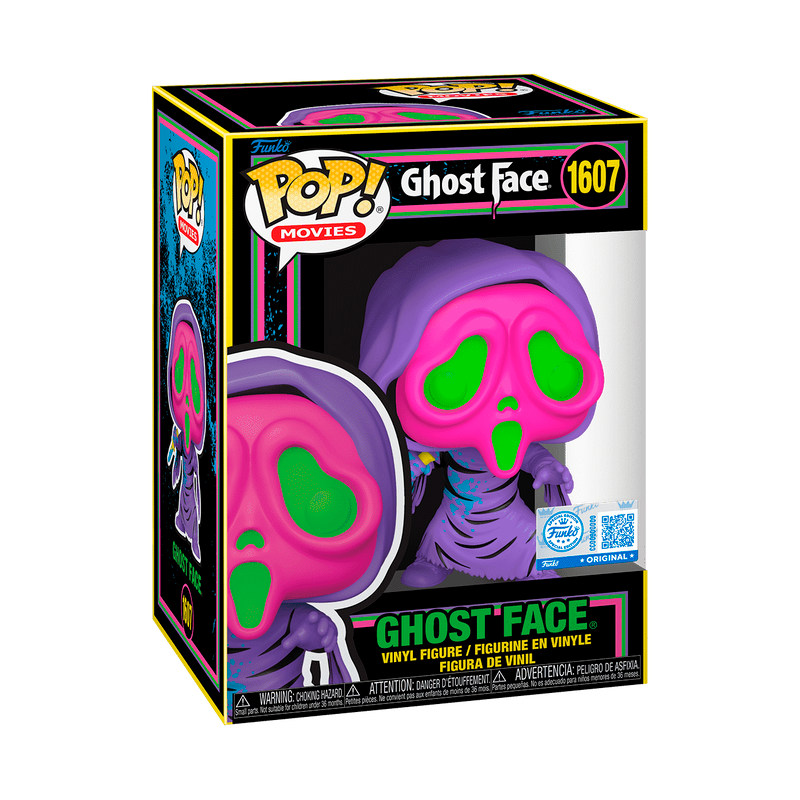 Funko Pop! Movies Scream Ghost Face Black Light