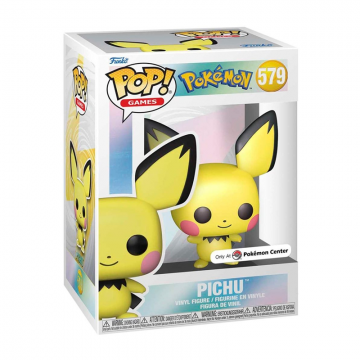 FUNKO POP! GAMES: Pokemon Pichu Pearlescent Pokemon Center Exclusive