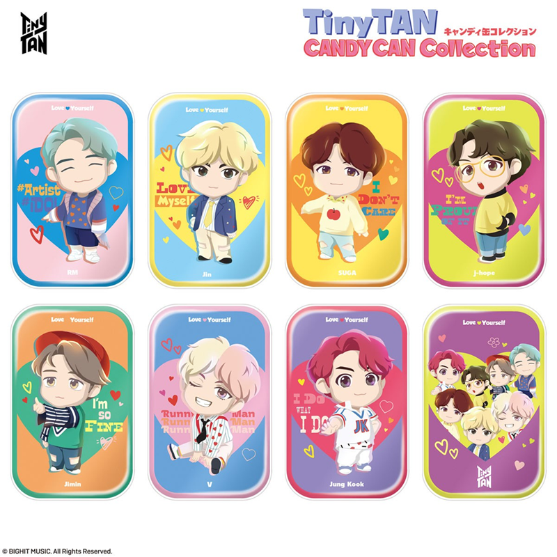 BANDAI BTS TinyTAN Candy Can Collection