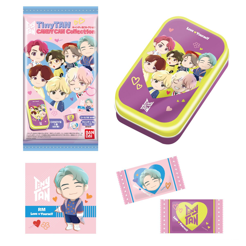 BANDAI BTS TinyTAN Candy Can Collection